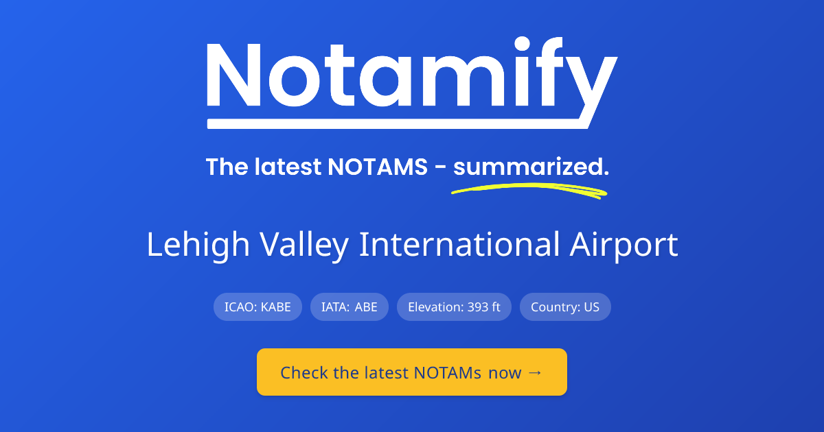 Runway 24 FICON indicates 100% wet observed. - KABE NOTAM | Notamify